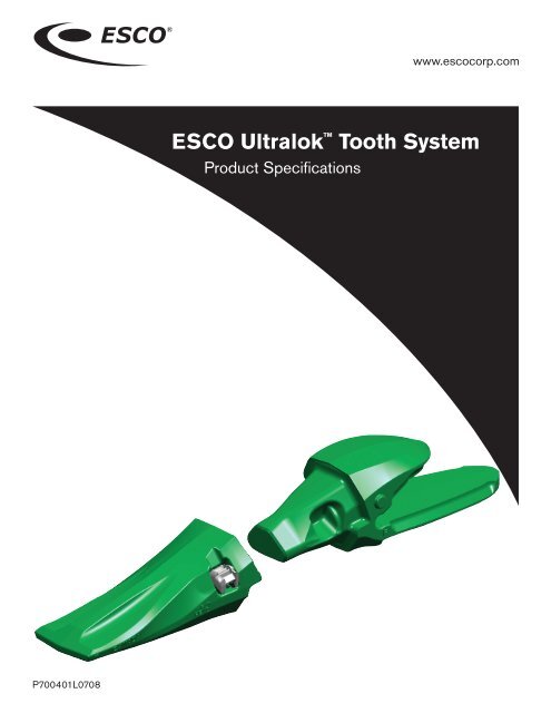 ESCO Ultralok™ Tooth System