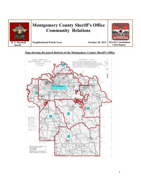 Montgomery County Sheriff's Office Community Relations