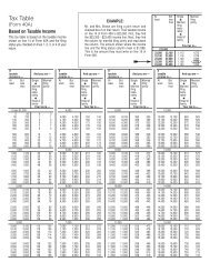 Tax Table - Alabama Department of Revenue