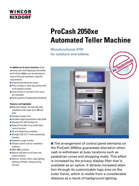 ProCash 2050xe en.cdr - Eft.co.ke