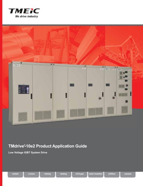 TMdriveÂ®-10e2 Product Application Guide - Tmeic.com