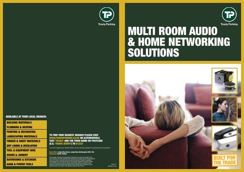 54146 Aldous Brochure A4 12pp - Travis Perkins