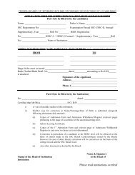 PMS Instructions Form - Pakistani Education - Result