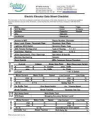 Elevator Data Sheet Checklist.pdf - BC Safety Authority