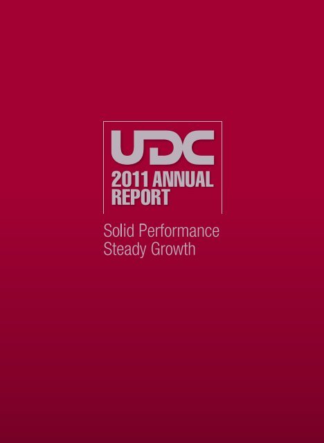 Annual Report 2011 - United Development Company