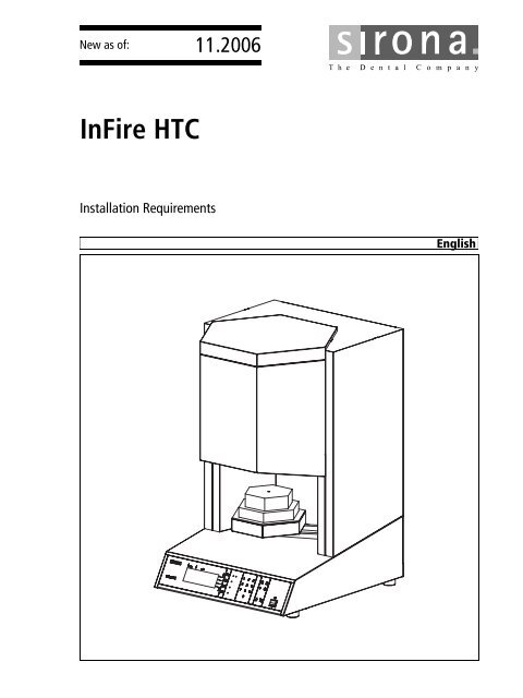 InFire HTC - Sirona Support
