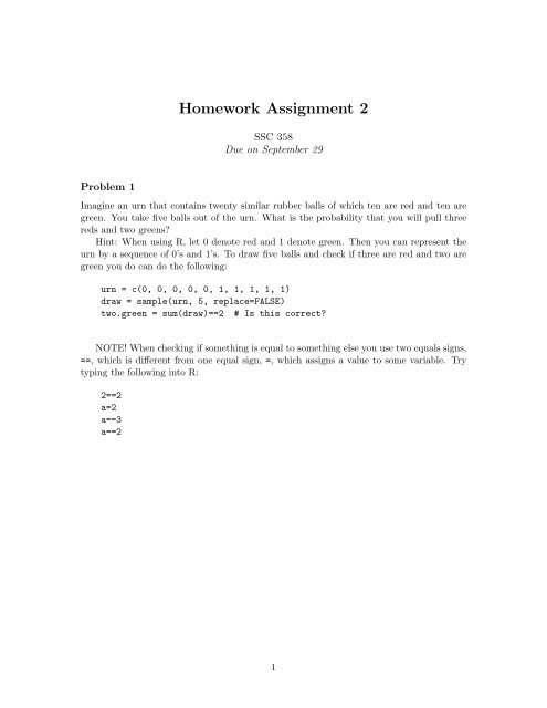 Homework Assignment 2