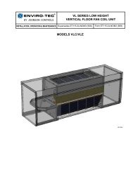SDR Single-Duct VAV Terminals - Enviro-Tec