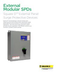 Internal Modular I-Line SPD Data Sheet - Surgelogic