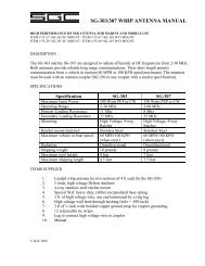 SG-237 SMARTUNER™ INSTALLATION MANUAL - SGC