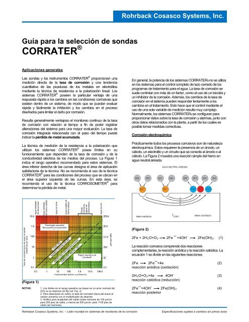 CORRATER - Rohrback Cosasco Systems