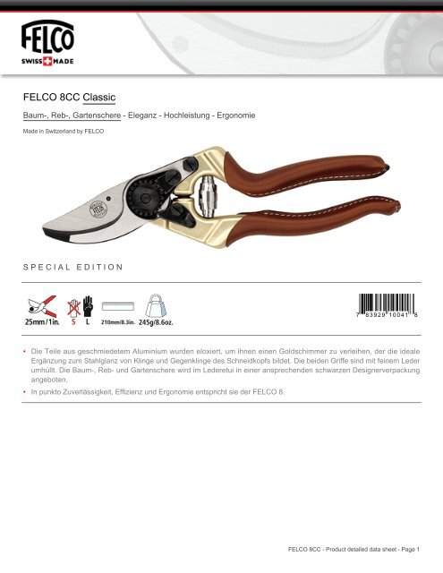 FELCO 8CC Classic