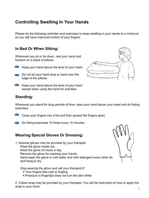 Edema management (Upper Extremity).pdf - TriPoint Healthcare