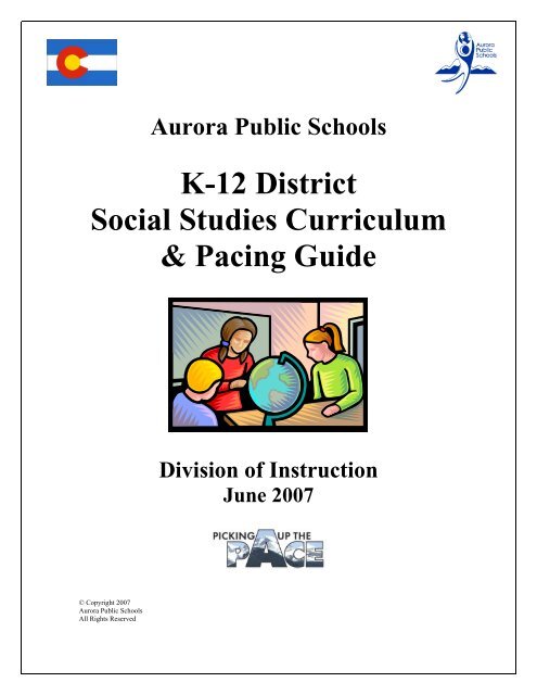 K-12 District Social Studies Curriculum & Pacing Guide