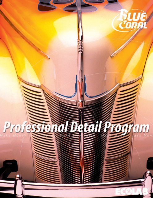 Professional Detail Program - Awash - eco wash systems