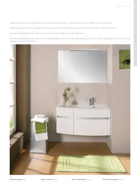 MODERN TRENDOdlika kopaln