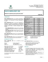 HOJA DE SEGURIDAD: EUCON 37 1. IDENTIFICACIÃ N DE ... - Qsi