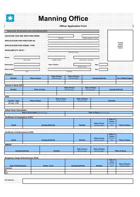 Manning Office - Maersk Supply Service