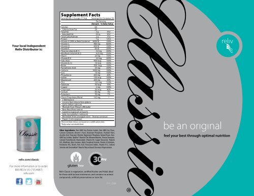 Classic Brochure.pdf - Optimum Nutrition