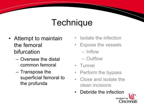 Technique• Attempt to m