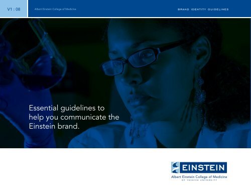 Guidelines - Albert Einstein College of Medicine - Yeshiva University