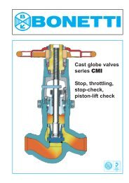 to view the Catalog - Bonetti Valves