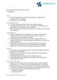 Voorbeeld Functieprofiel - Voorzitters - Nfk