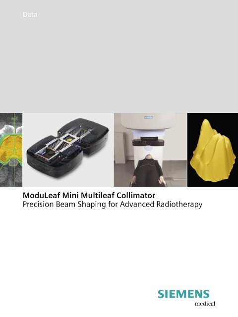 ModuLeaf Mini Multileaf Collimator Precision Beam ... - Siemens