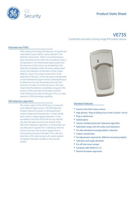 VE735 - DATASHEET - HQ - gisecurity.gr