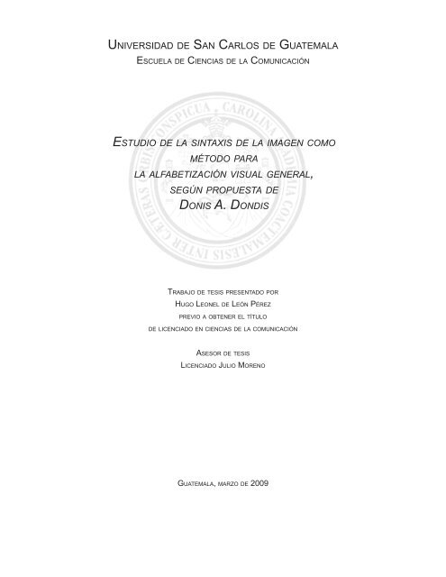 Tesis para pdf.indd - Biblioteca USAC