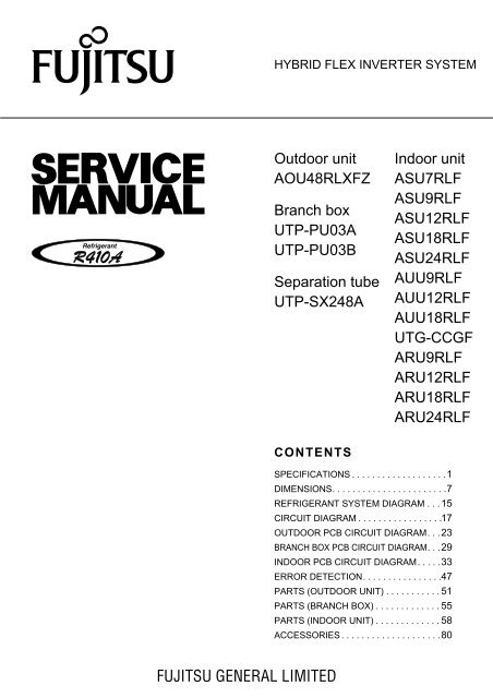 Hybrid flex inverter system - Fujitsu General - Portal Viewer
