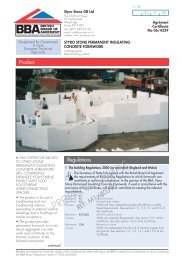 Styro Stone Technical Manual