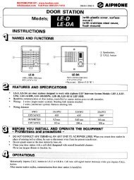 AIPHONE GF-MK Concierge Multi-Tenant Intercom Station