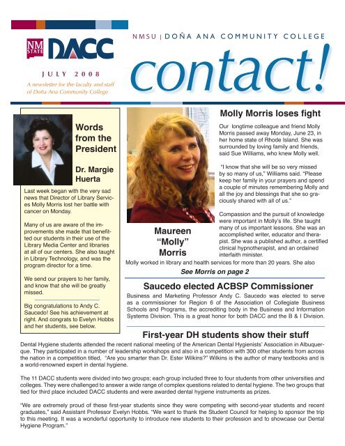 Molly - Dona Ana Branch Community College