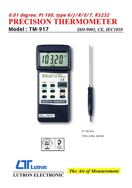 TM-917 - Test and Measurement Instruments CC