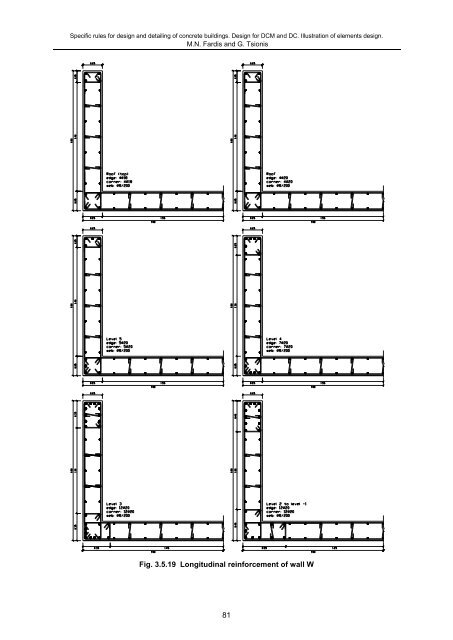 Specific rules for design