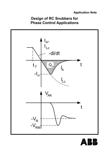 Design of RC Snubbers for Phase Control ... - 5S Components