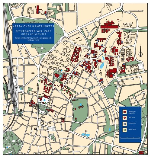 Karta hÃ¤mtpunkter med kontaktpersoner (PDF ... - Lunds universitet