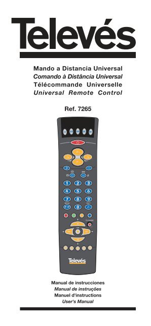 Mando a Distancia Universal Comando ÃƒÂ ... - TDT Profesional