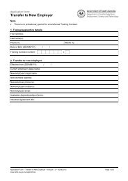 New employer registration application form (PDF) - SA.Gov.au