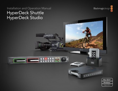 HyperDeck Shuttle HyperDeck Studio - Fofic