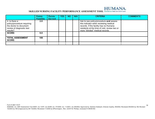 SKILLED NURSING FACILITY