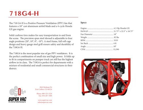 718G4-H - Super Vac