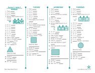 Download pages from Mental Math Workouts, Grades 5-7