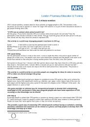 Gphc performance standards and examples of scenarios ... - LPE&T