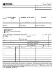 PS Form 1012-E, eTravel Expense Report ... - NALC Branch 78