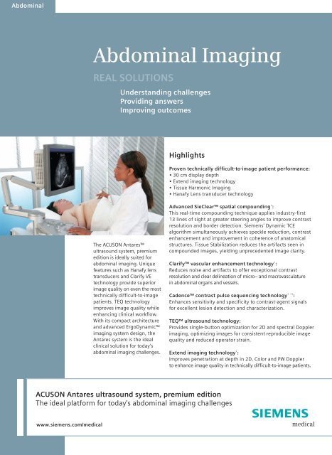 Abdominal Imaging - Digimed