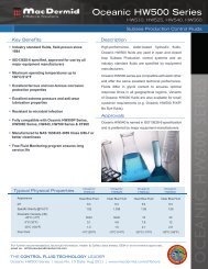 Erifon 818 Series - MacDermid Offshore Solutions