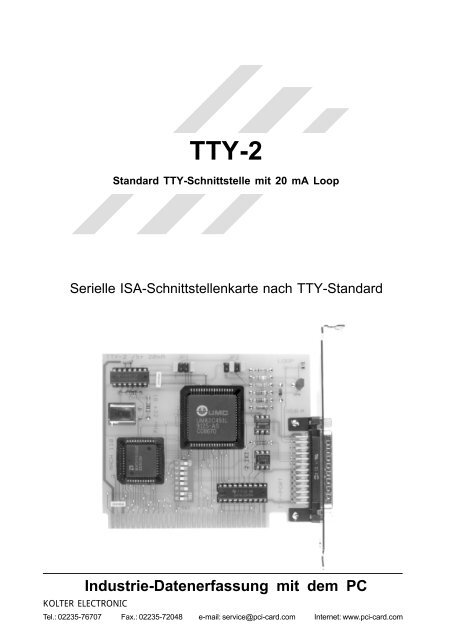 TTY-2 - Kolter Electronic