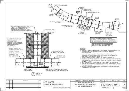 SEQ Sewerage Drawings 1310 to 1316 Series (PDF) - SEQ Design ...